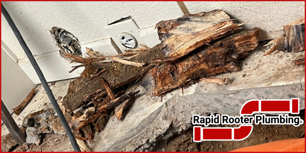 Can tree roots break Phoenix sewer pipes? - Rapid Rooter Plumbing